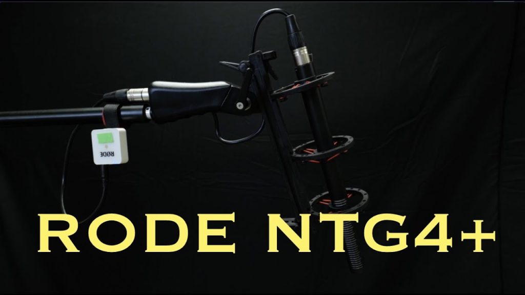 RODE NTG4+ Microphone Shotgun à Double Alimentation - Kamerty.ma